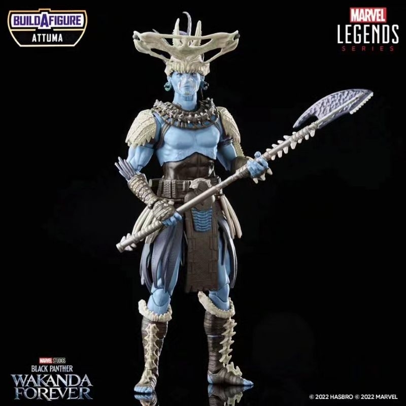 Jual MARVEL LEGENDS SERIES BAF ATTUMA BLACK PANTHER WAKANDA FOREVER ...