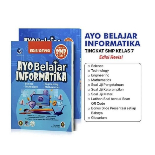 Jual Buku Informatika Kelas 7 SMP / MTs Ayo Belajar Informatika | Shopee Indonesia