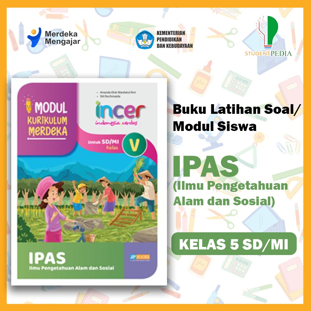 Jual Student Pedia - Buku Siswa Sekolah Modul Latihan Soal INCER IPAS ...