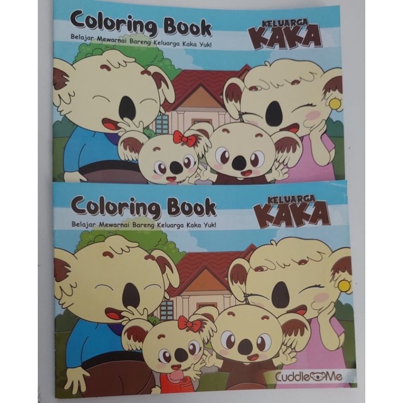 Jual Colouring Book Buku Mewarnai Anak CuddleMe Bonus Pembelian Ultimo ...