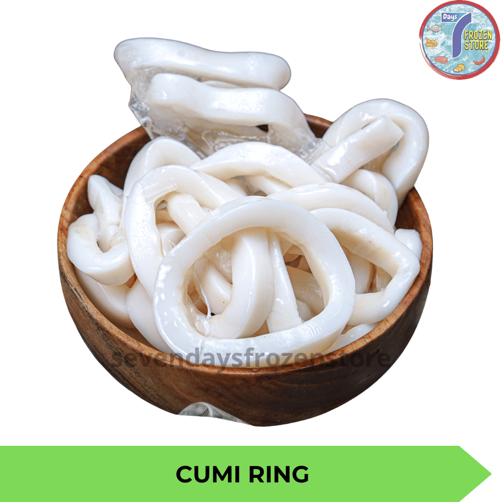 Jual Cumi Ring Calamari Beku Frozen Premium Quality 500 Gr | Shopee ...
