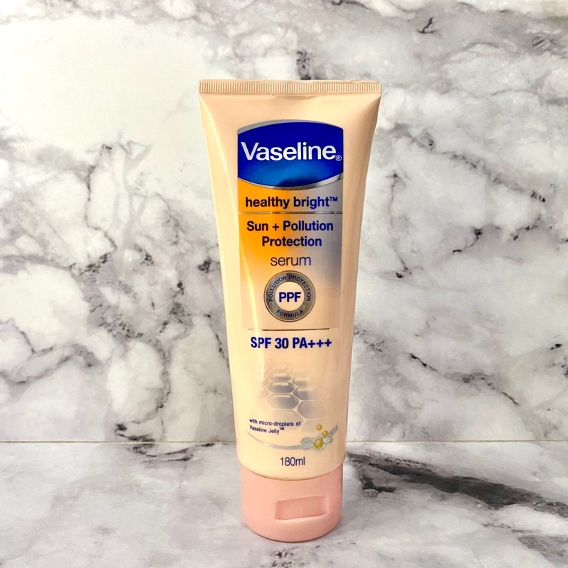Jual Vaseline Healthy Bright Sun + Pollution Protection Serum SPF30 PA ...