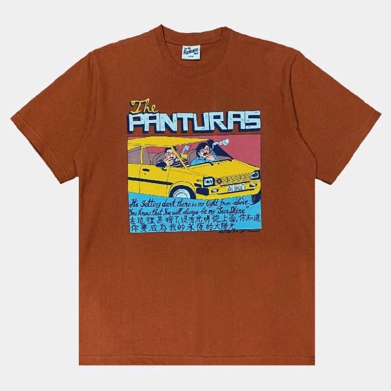 Jual Tshirt THE PANTURAS - SUNSHINE IN COLOR (Terracotta) | Shopee ...
