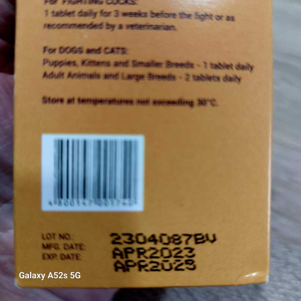Jual V22 LAKING ,super vitamin ayam original Filipina (kemasan baru ...