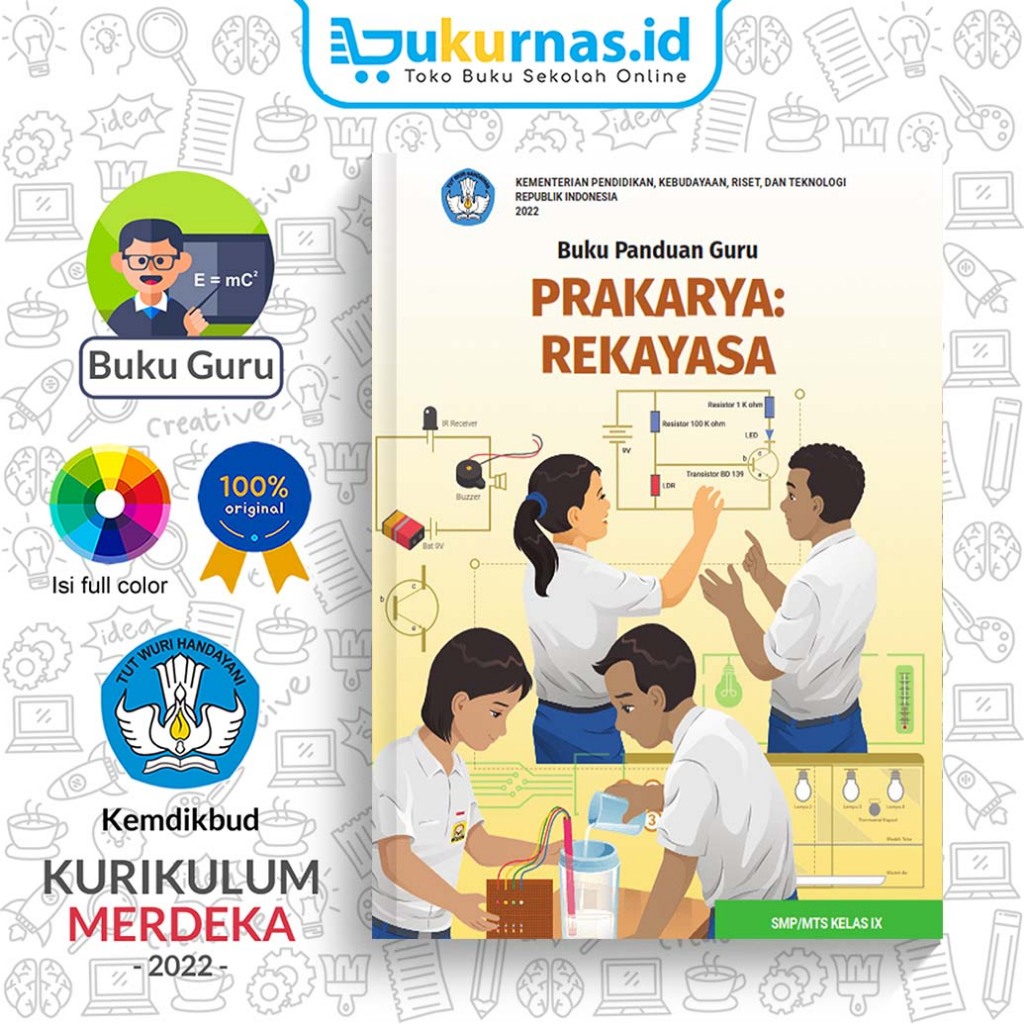 Jual Buku Panduan Guru Prakarya : Rekayasa SMP/MTs Kelas 9 Kurikulum Merdeka Kurmer | Shopee ...