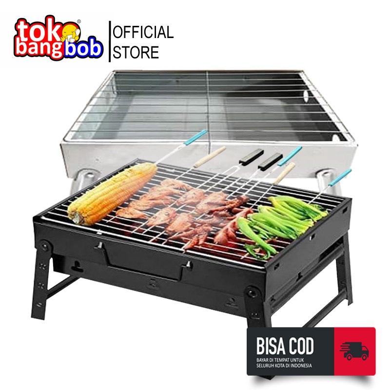 Jual Alat Panggang Barbeque Grill Portable Roekre / Panggangan Grill ...