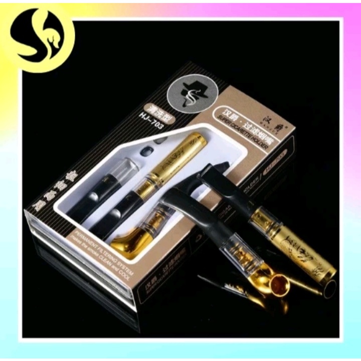 Jual Pipa Filter Rokok Mild/Kretek Permanen Motif Naga Cangklong ...