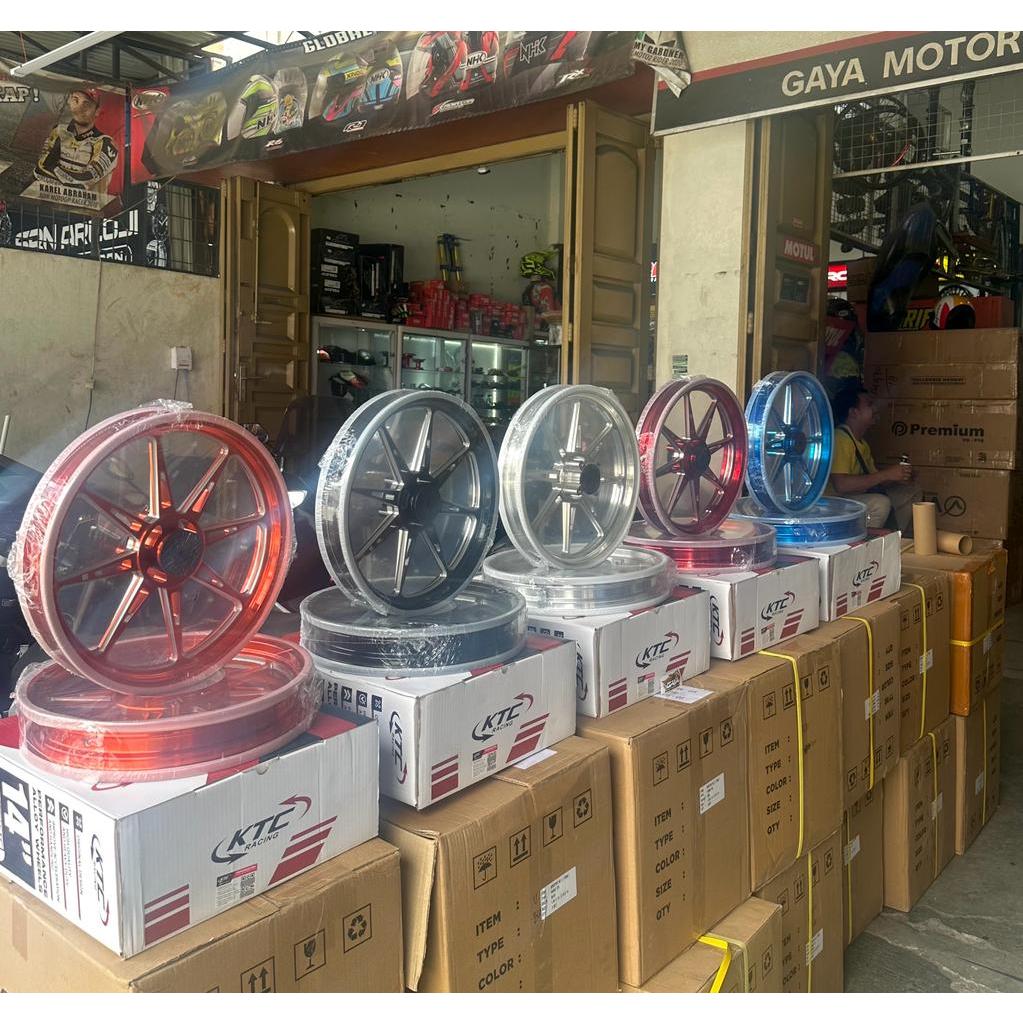 Jual Velg KTC Racing R14 Palang 8 Spectre Twotone Beat Scoopy Vario 110 ...