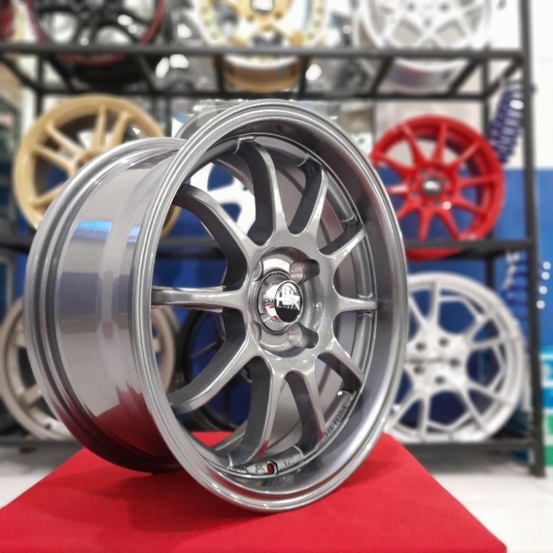 Jual Velg Mobil Murah Hsr Yokote Ring 15 Pcd 4x100 Brio Agya Sigra Vios Sirion Karimun Dll ...