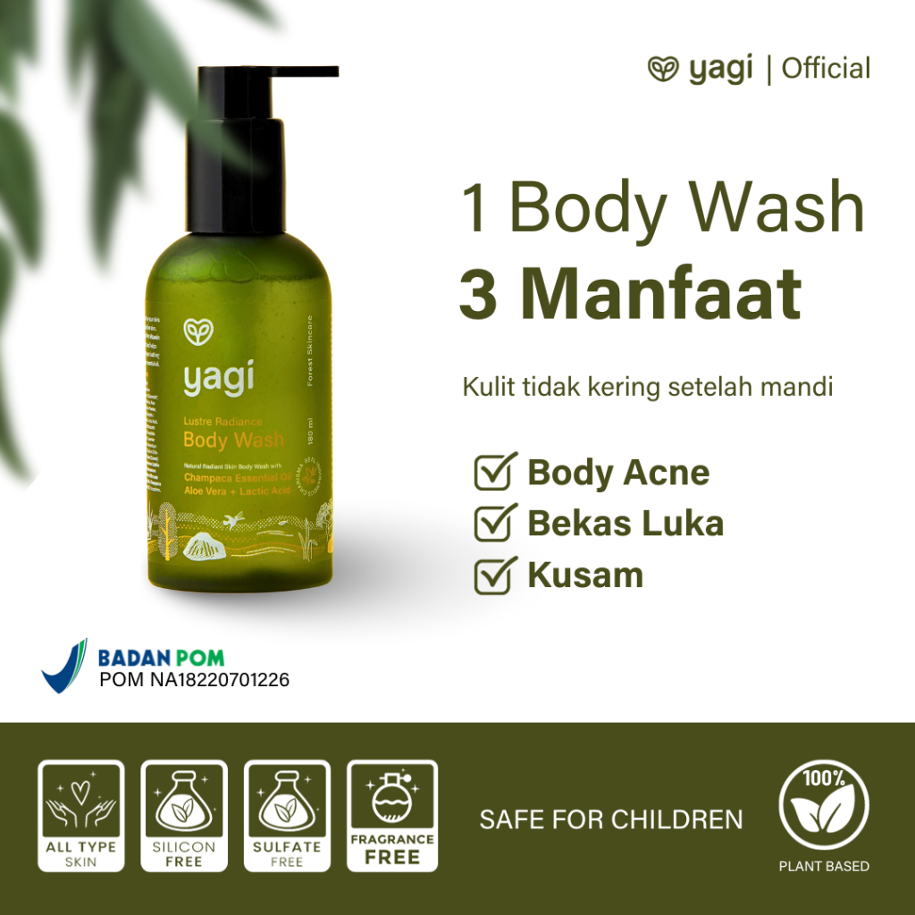 Jual YAGI Forest-Lustre Body Wash (Scar and Uneven Skin Tone) | Shopee ...