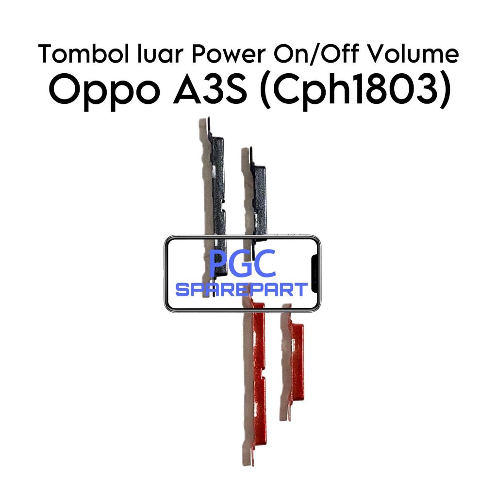 Jual Tombol Luar Power On Off Volume OP A3S / CPH1803 - Button | Shopee Indonesia