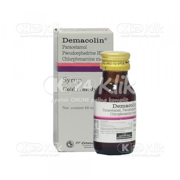 Jual Demacolin Sirup 60ml (per Botol) | Shopee Indonesia