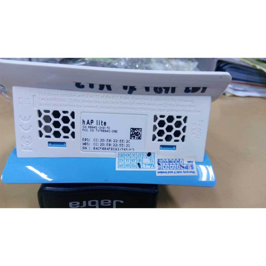 Jual Mikrotik WIRELEESS ROUTER RB941 2ND TC hAP LITE SECOND | Shopee ...