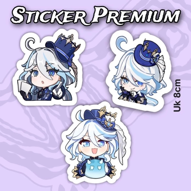 Jual Sticker Furina Genshin Impact Premium Waterproof | Shopee Indonesia