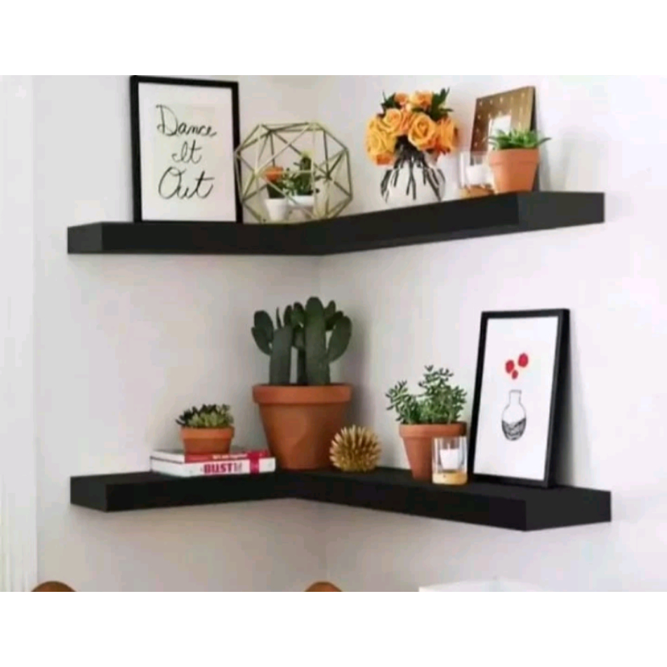 Jual MODEL BARU/RAK HIASAN DINDING SUDUT SIKU/RAK MINIMALIS SERBAGUNA ...