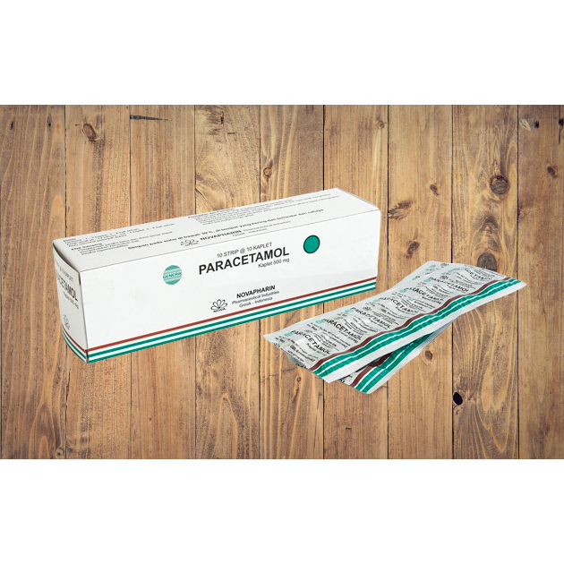 Jual (NOVA) PARACETAMOL 500MG NOVAPHARIN TABLET PER BOX | Shopee Indonesia
