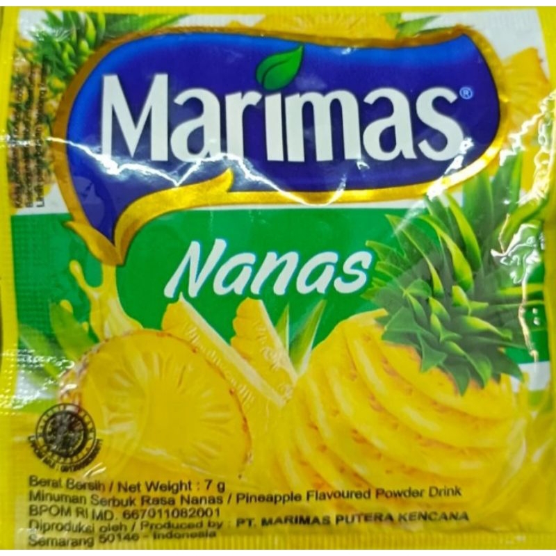 Jual marimas nanas 1 renceng isi 10 bungkus | Shopee Indonesia
