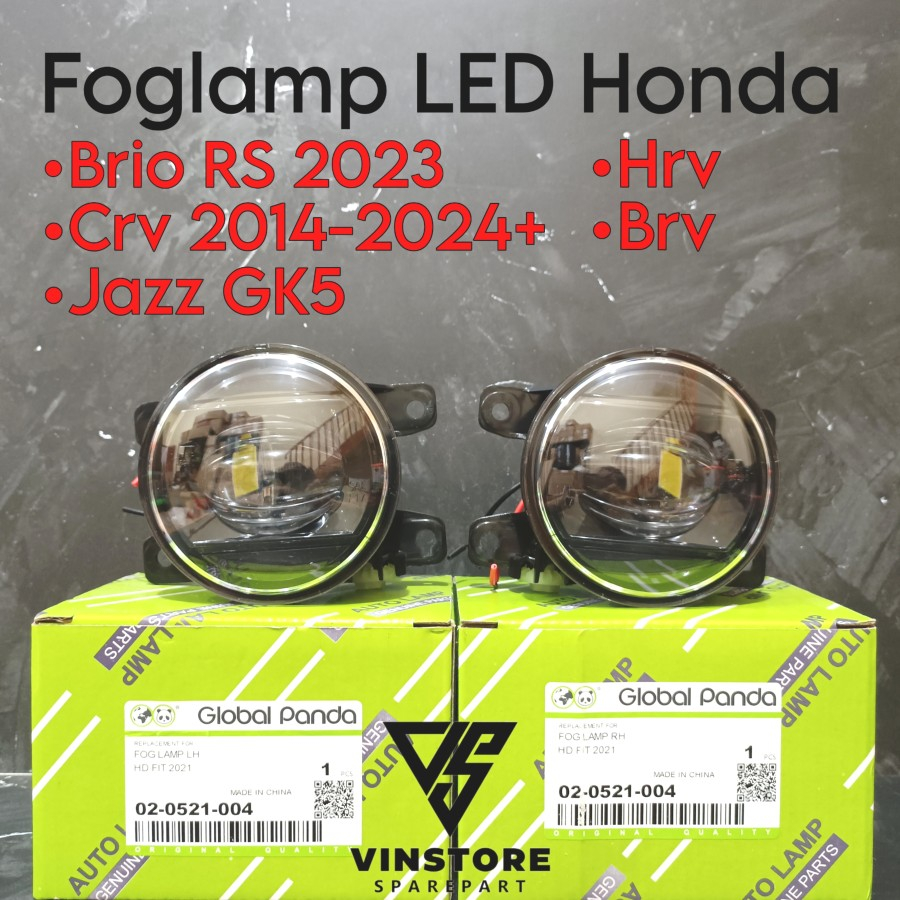 Jual Foglamp All New Brio RS 2023 JAZZ GK5 BRV FACELIFT CRV TURBO CITY ...
