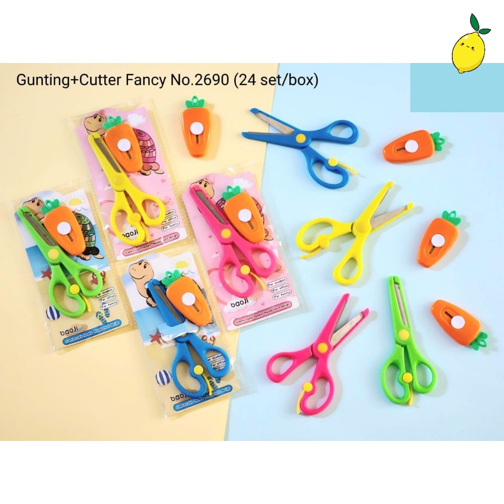 Jual Gunting + Cutter Unboxing 2690 | Shopee Indonesia