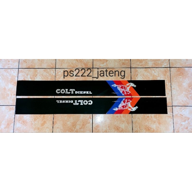 Jual Stiker mitsubishi pintu colt diesel/sticker mitsubishi pintu colt ...