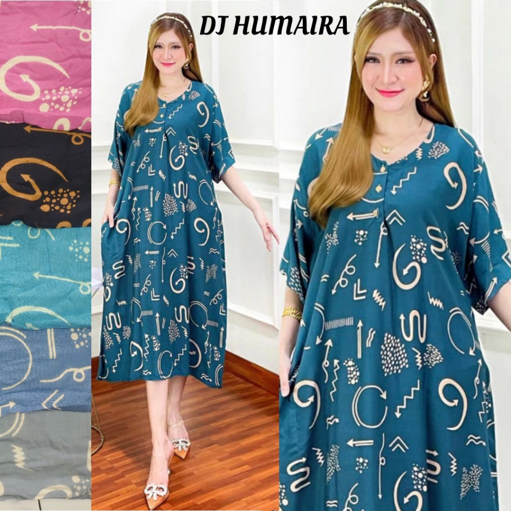 Jual DASTER JUMBO BUSUI CABUTAN HUMAIRA LD 120 KANCING DEPAN LENGAN ...