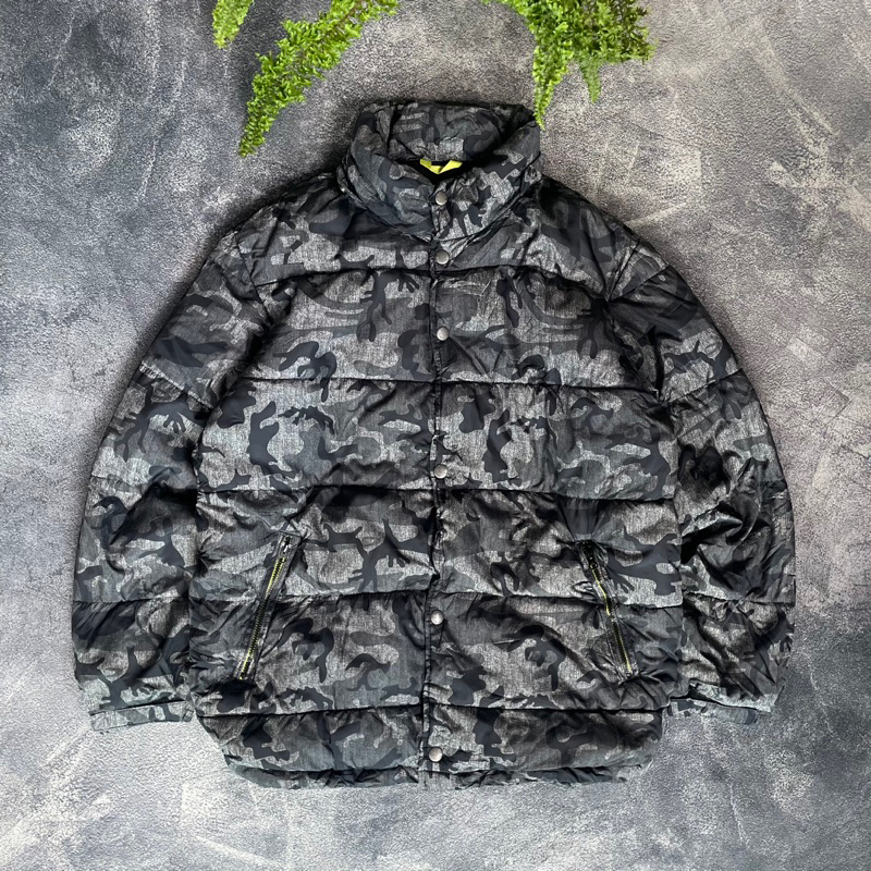 Jual Puffer Downjacket Gelembung Camo Hidden Hoodie By GAP | Shopee ...