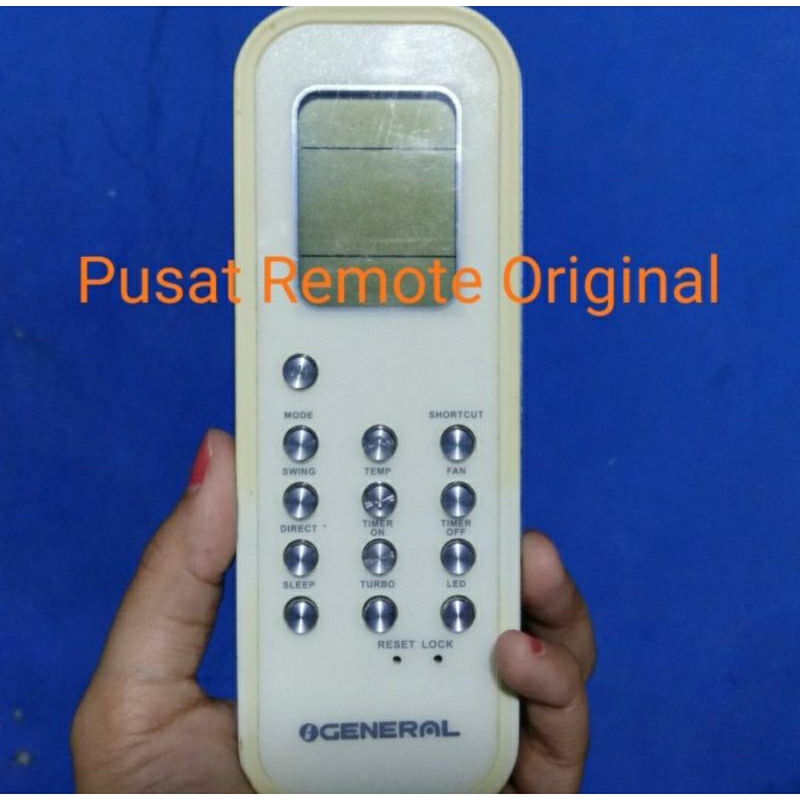 Jual REMOTE REMOT AC GENERAL RG35B/BGCE ORIGINAL | Shopee Indonesia