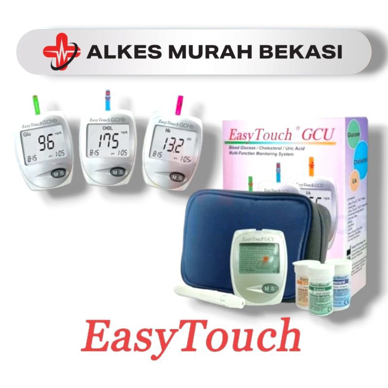 Jual ALAT Easy touch gcu / alat gcu et / cek gula darah easy touch ...