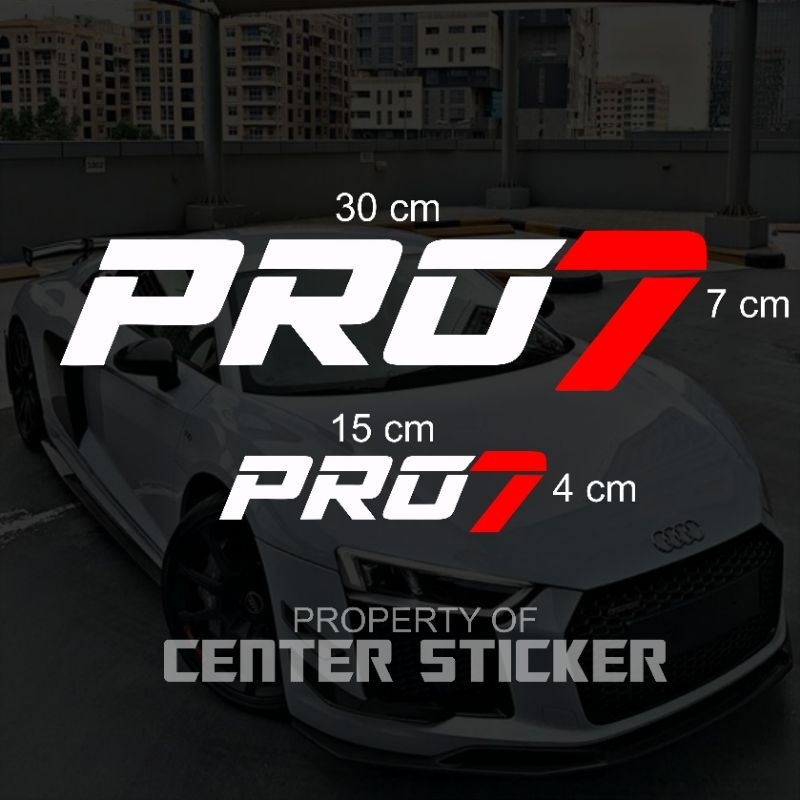 Jual Stiker pro7 Cutting Stiker mobil Stiker Lampu Pro7 | Shopee Indonesia