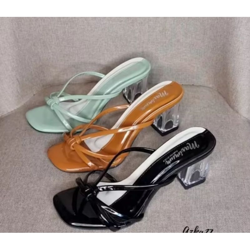 Jual JR 050 heels kaca 7 cm | Shopee Indonesia