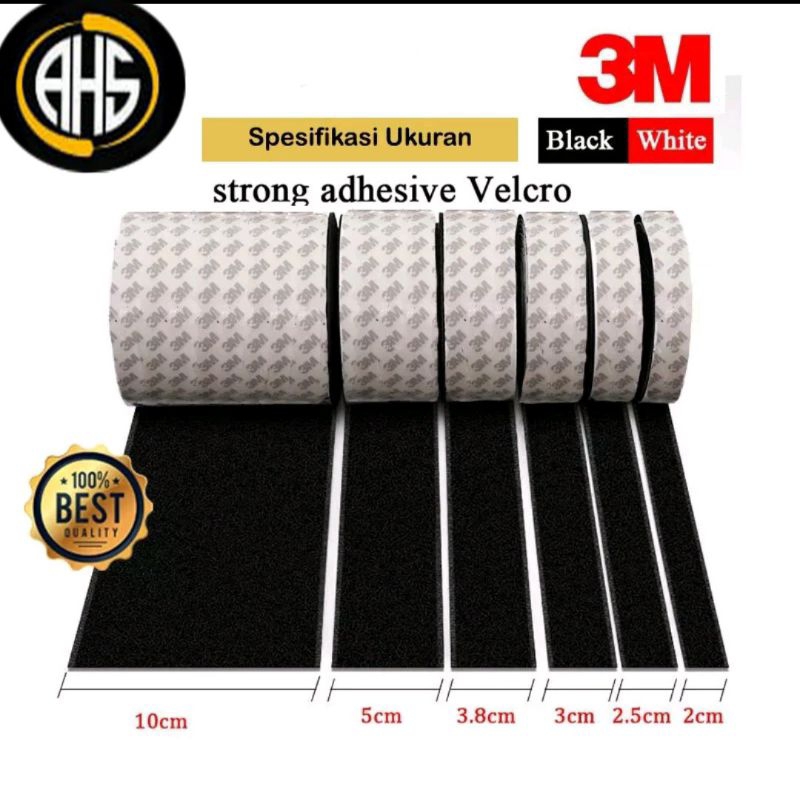 Jual Velcro Prekat Serbaguna Velcro Strap Velkro Double Tape 3M Velcro ...