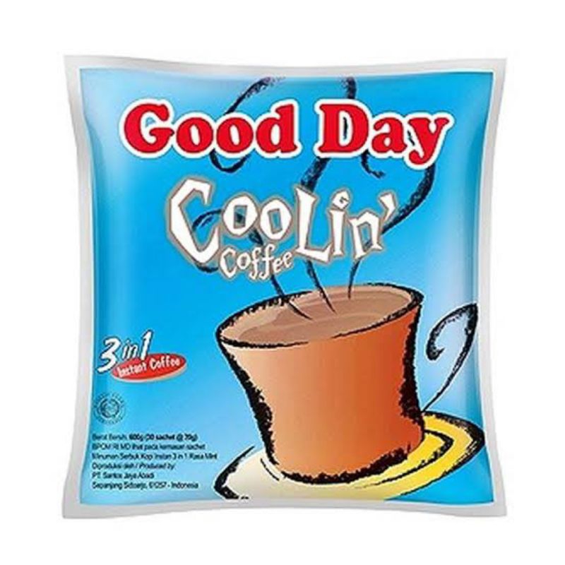 Jual GOOD DAY COFFEE 3IN1 SACHET [HARGA 1 RENCENG ISI 10 SACHET] ALL ...