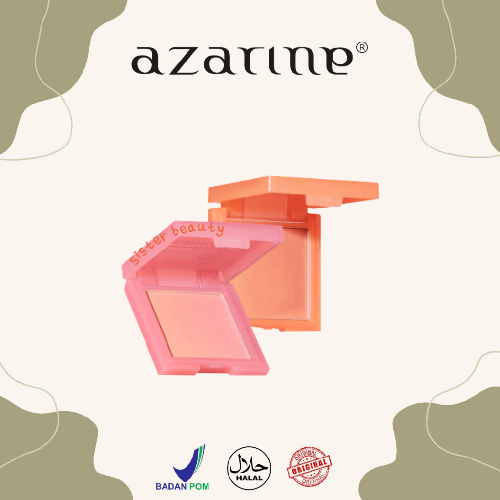 Jual SisterBeauty - Azarine x Red Velvet Chic to Cheek Blush Powder ...