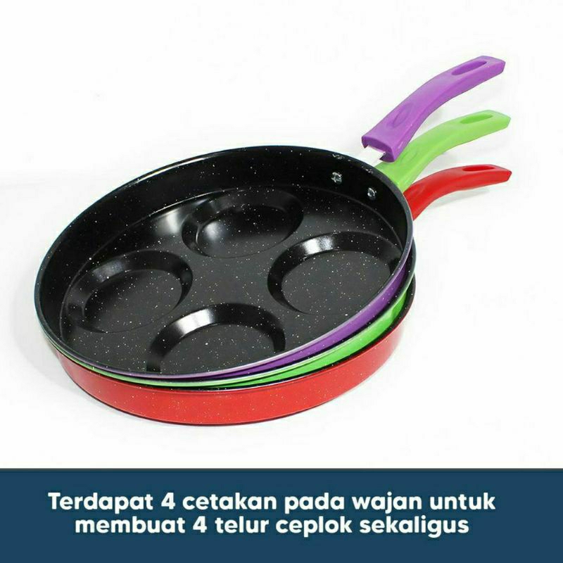 Jual FRYFAN CETAKAN TELUR MATA SAPI 4 LUBANG | Shopee Indonesia