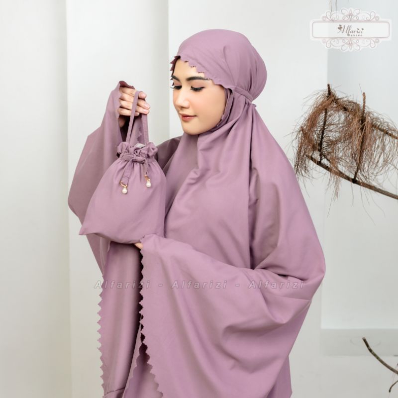 Jual Mukena Dewasa Trevelling 2in1 Tas Mini pouch Kirana Lasercut ...