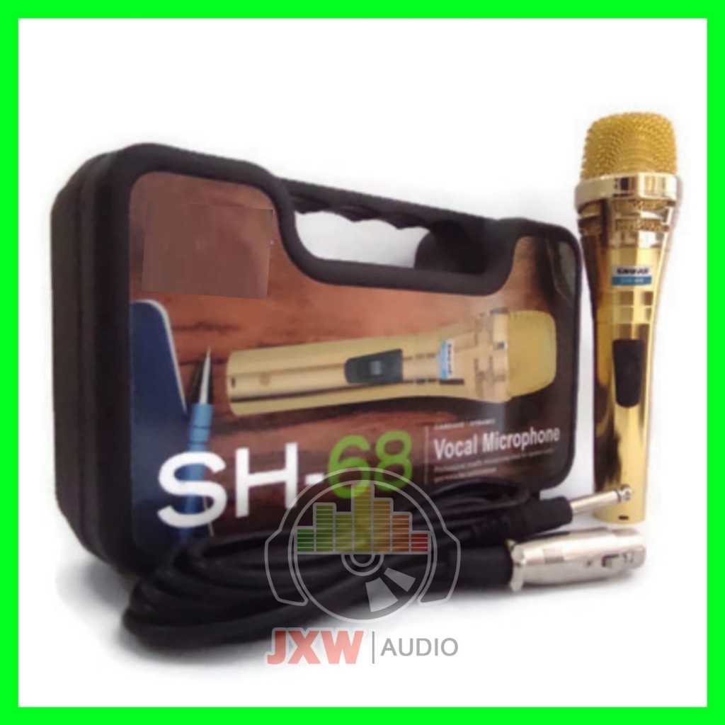 Jual MIC KABEL SH 68 / MICROPHONE SH KABEL SH-68 / MIC SH68 | Shopee ...
