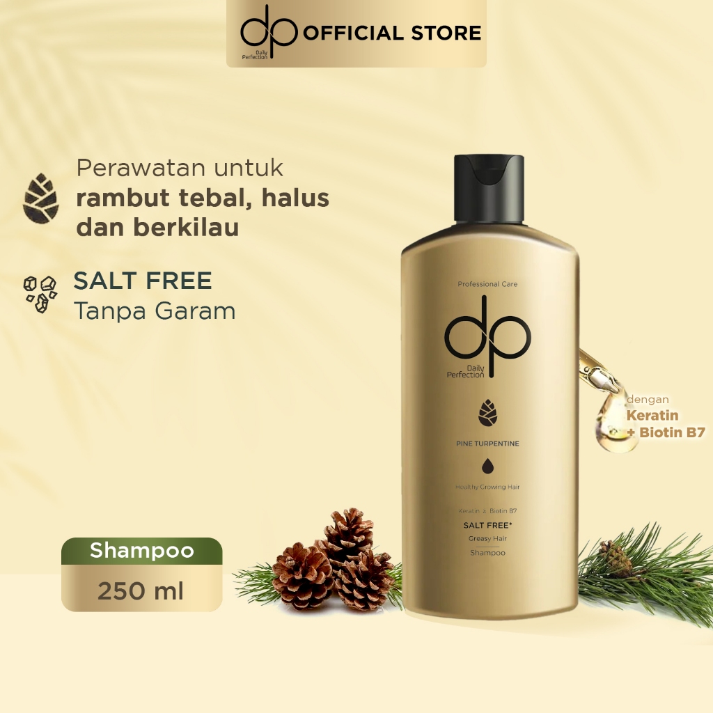 Jual DP Daily Perfection Shampoo Pine Turpentine Healthy Growing 250 ml ...