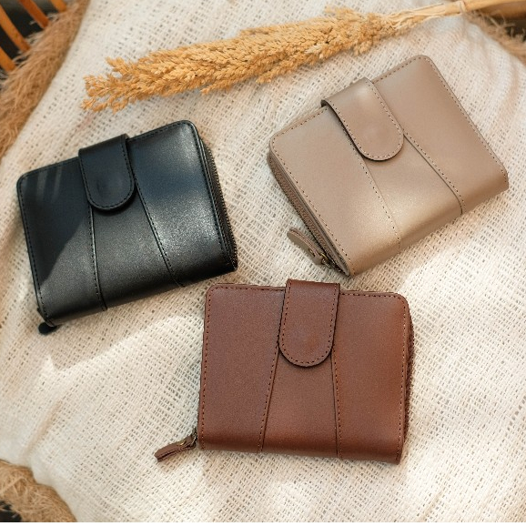 Jual Mira Wallet - Dompet Lipat Mini Pendek Simpel Kekinian Muat Kartu ...