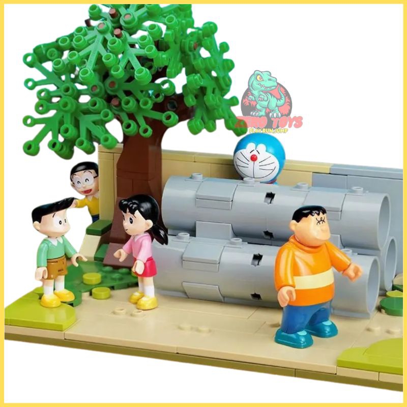 Jual Brick Kamar Nobita Dan Mesin Waktu Doraemon Original Keeppley ...