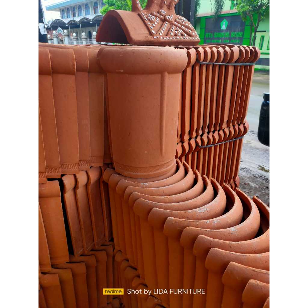 Jual wuwung / kerpus genteng cocok buat gazebo | Shopee Indonesia