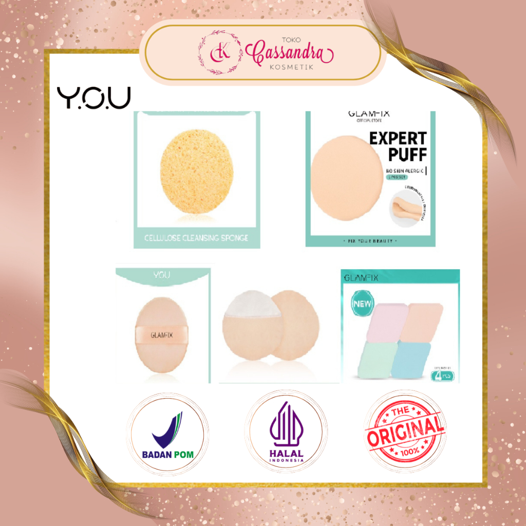 Jual YOU GLAMFIX FABULOUS BEAUTY SPONGE ALL VARIAN | Shopee Indonesia