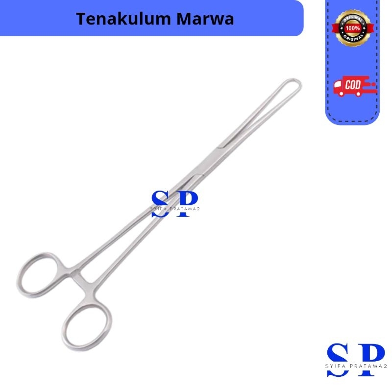 Jual Alat Medis Tenaculum Forceps 25cm Kogeltang Tenakulum Schroeder ...