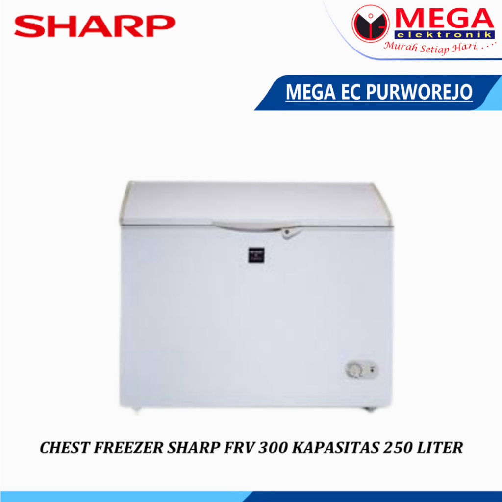 Jual CHEST FREEZER SHARP FRV 300 KAPASITAS 250 LITER | Shopee Indonesia