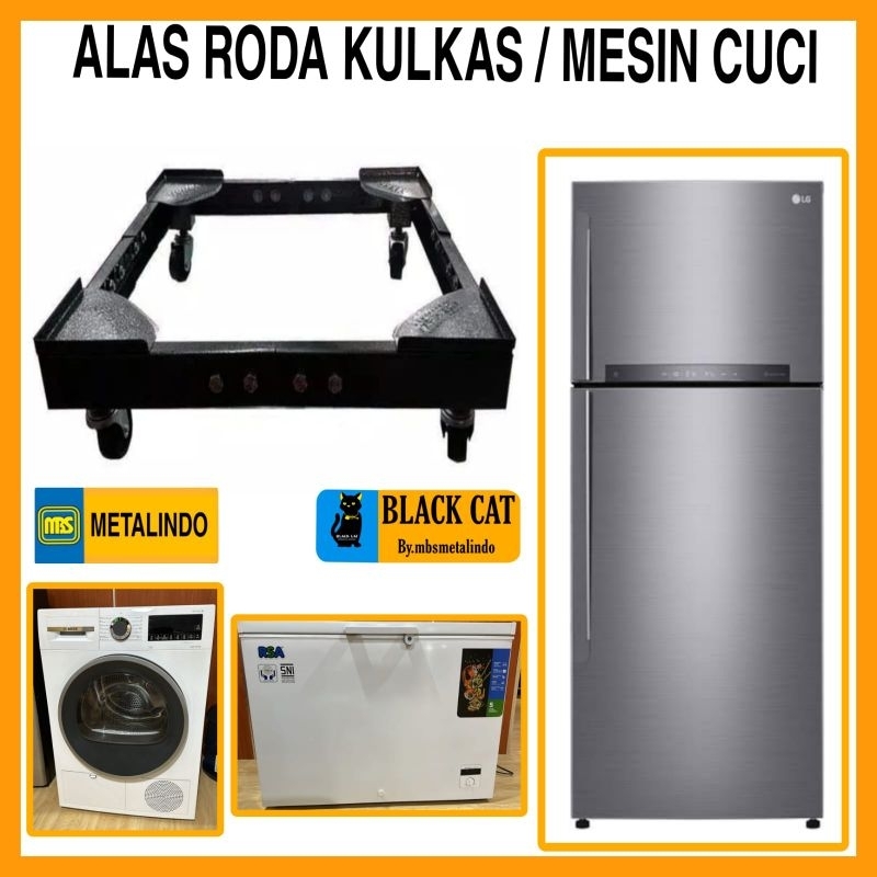 Jual Roda besi alas kulkas tatakan mesin cuci roda mesin cuci | Shopee ...