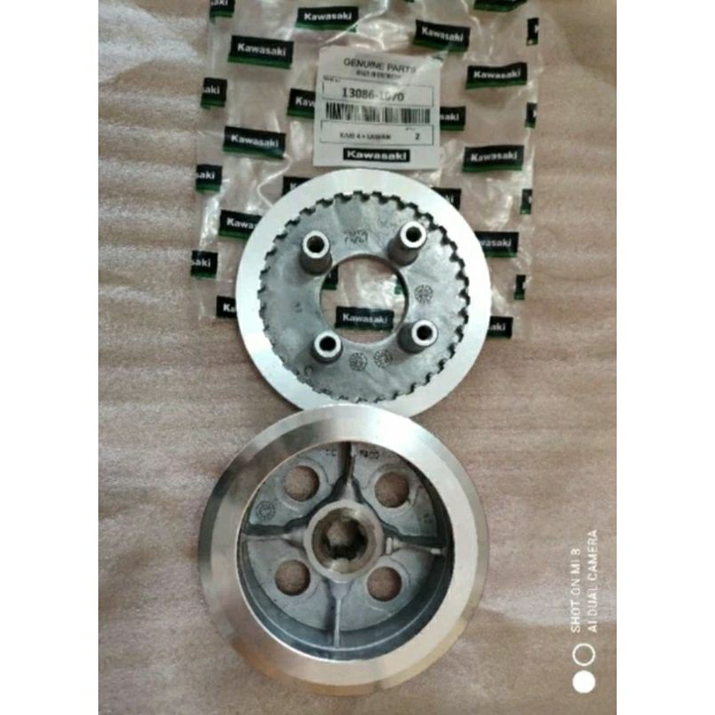 Jual KAKI 4 LAWAN KLX 150 L S DTRACKER 150 RUMAH KAMPAS KOPLING PLUS PRESURE SET KAWASAKI ...