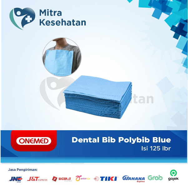 Jual Dental bib/Polybib Onemed Pak isi 125Pcs | Shopee Indonesia