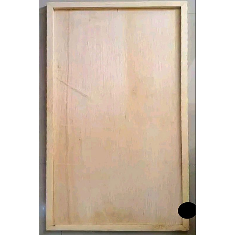 Jual Frame Kayu tanpa kaca 30x70 | 40x70 | 50x70 / Pigura kayu jati ...