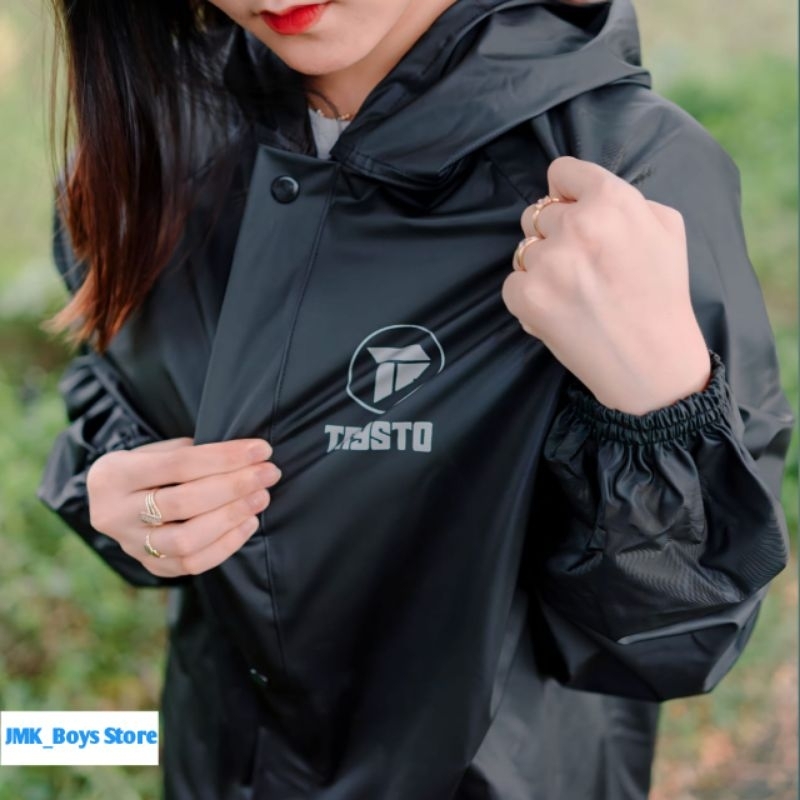 Jual Jas Hujan Raincoat Setelan Pria Wanita Dewasa Bahan Kuat Tebal Elastis Anti Rembes Original ...