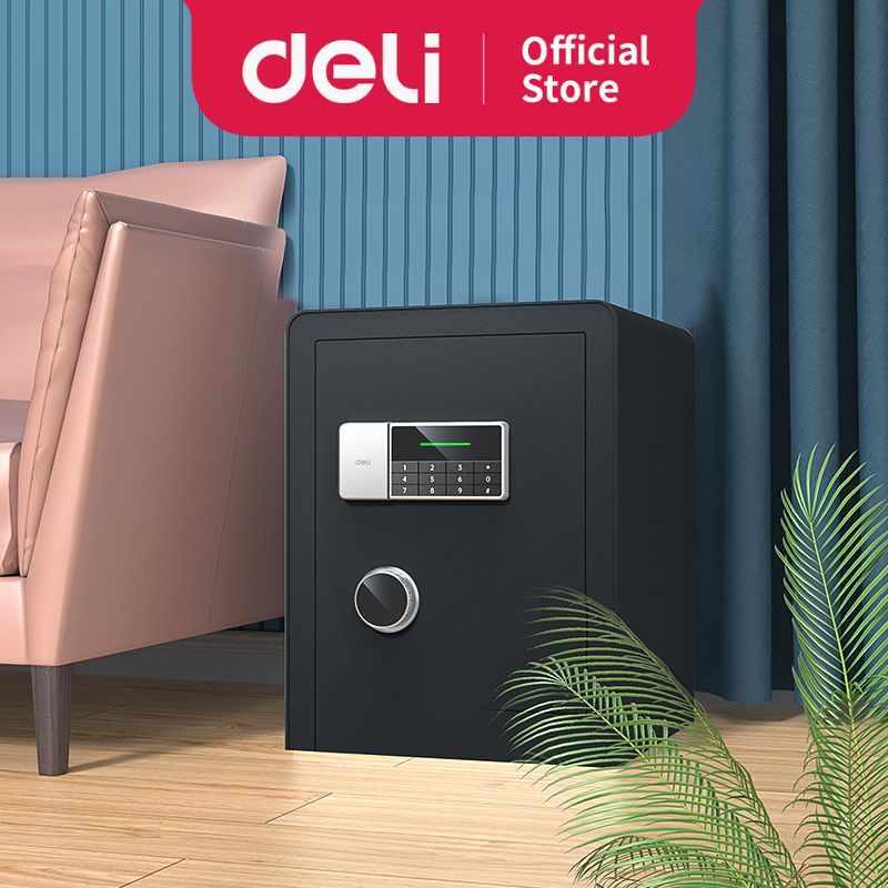 Jual Deli Brankas Besi Digital / Digital Safe Box 38x32x45 cm Double ...