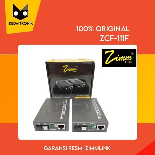 Jual NEW Zimmlink Converter ZCF 111F Media Fiber Optik 10/100 Mbps AB LAN RJ45 | Shopee Indonesia
